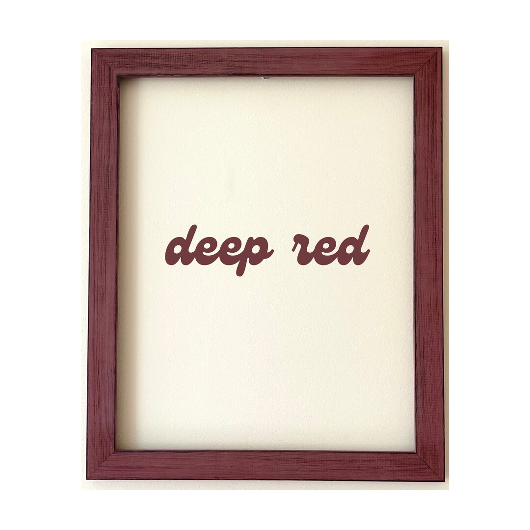 Picture Frame Solid Wood Rustic Finish Custom Sizes - Etsy