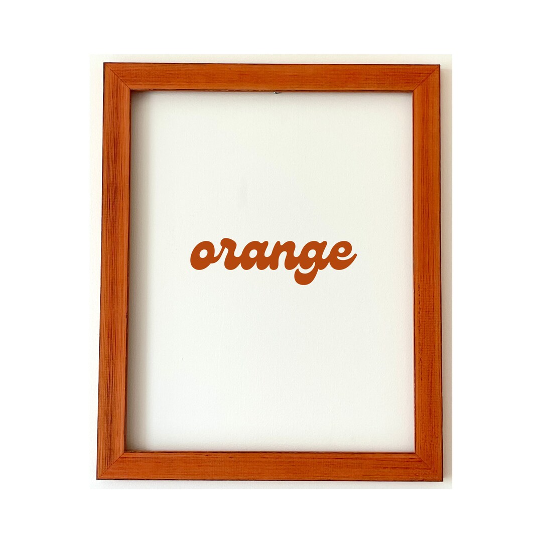 Picture Frame Solid Wood Rustic Finish Custom Sizes - Etsy