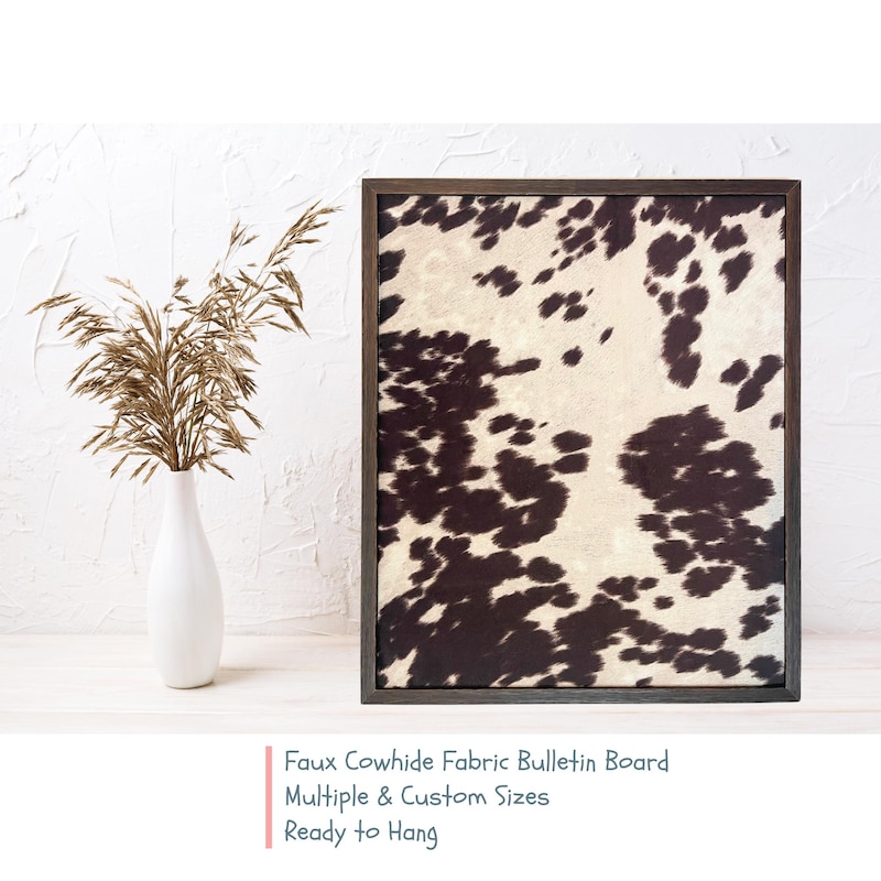 Cowhide Fabric - Etsy