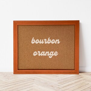 Farmhouse Bulletin Board Framed Rustic Solid Wood & Cork - Etsy