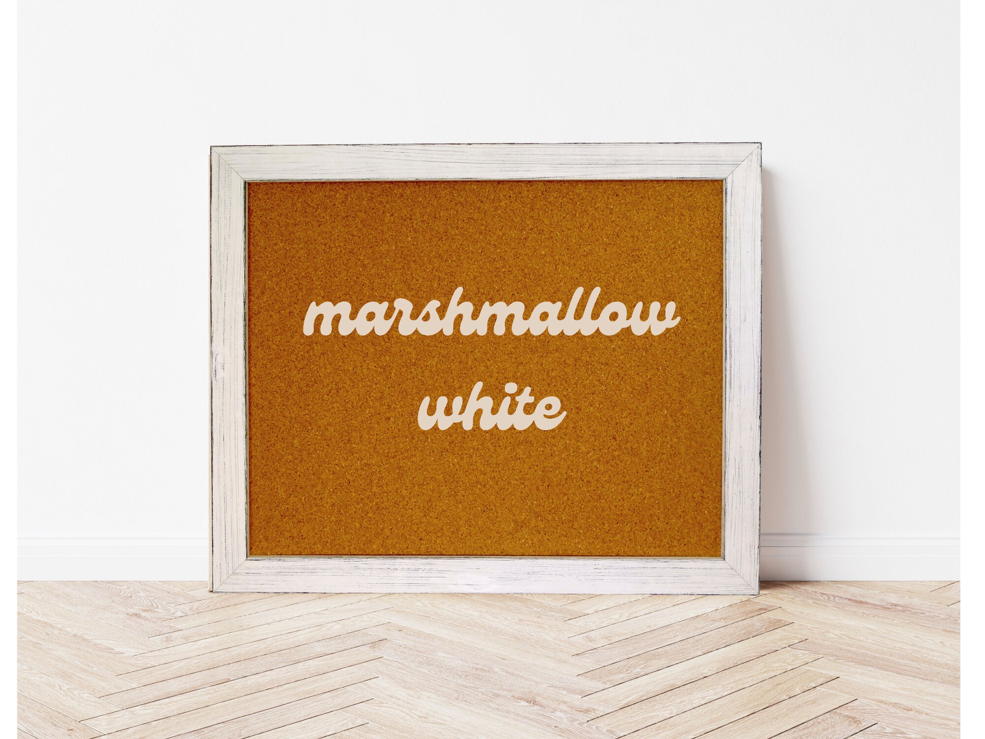 Farmhouse Bulletin Board Framed - Rustic Solid Wood & Cork - Custom ...
