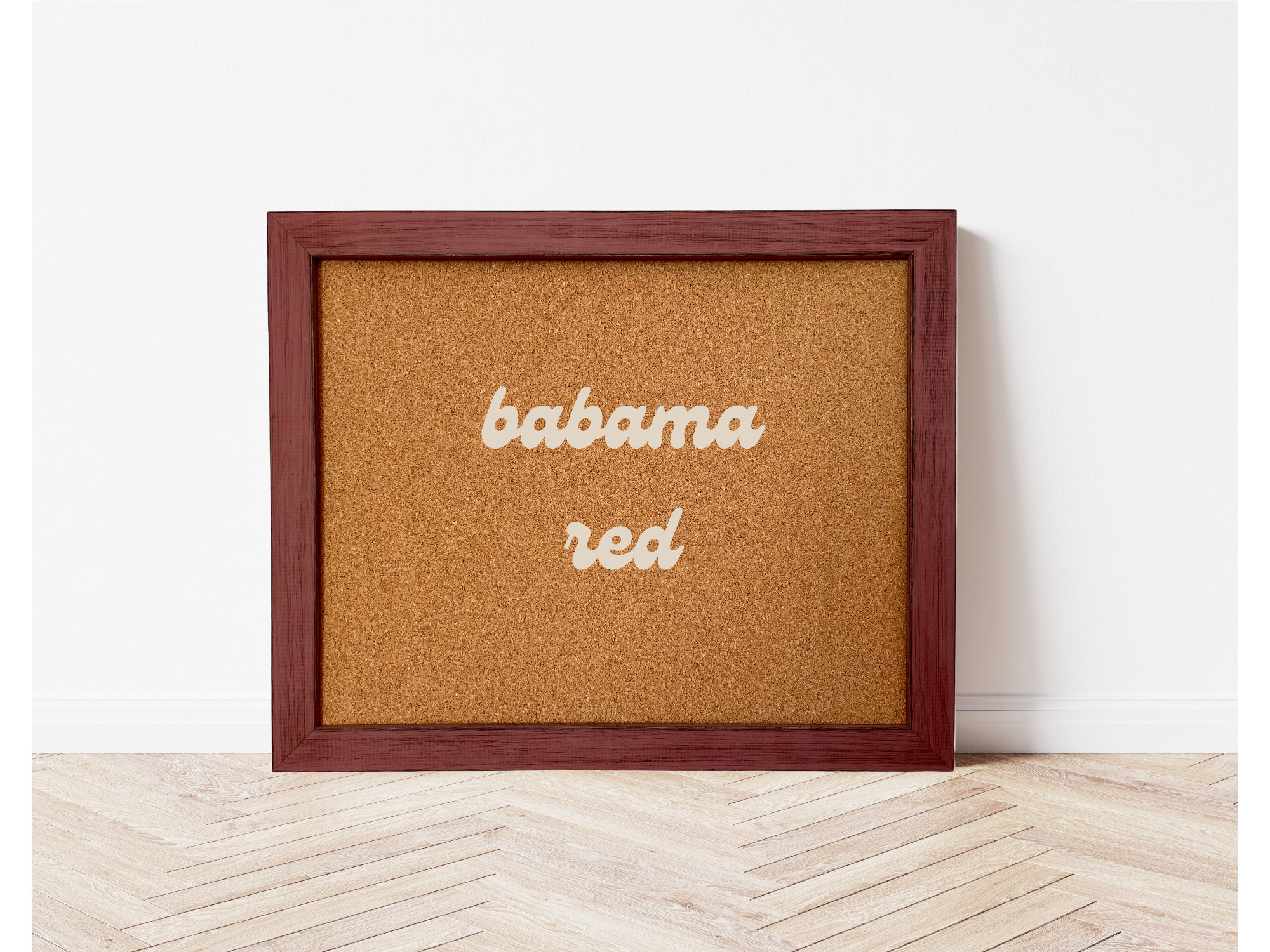 Farmhouse Bulletin Board Framed - Rustic Solid Wood & Cork - Custom ...