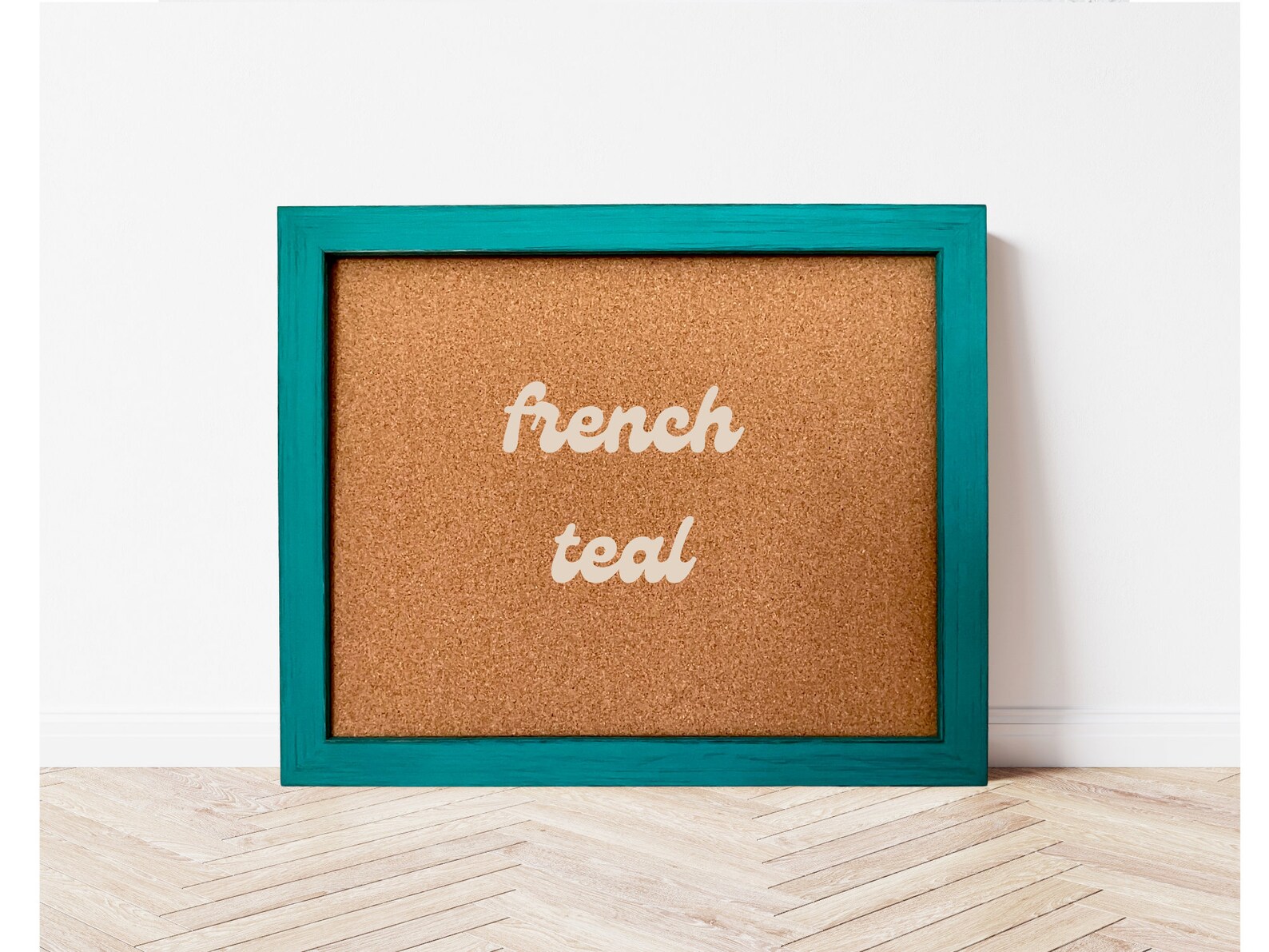 Farmhouse Bulletin Board Framed Rustic Solid Wood & Cork - Etsy