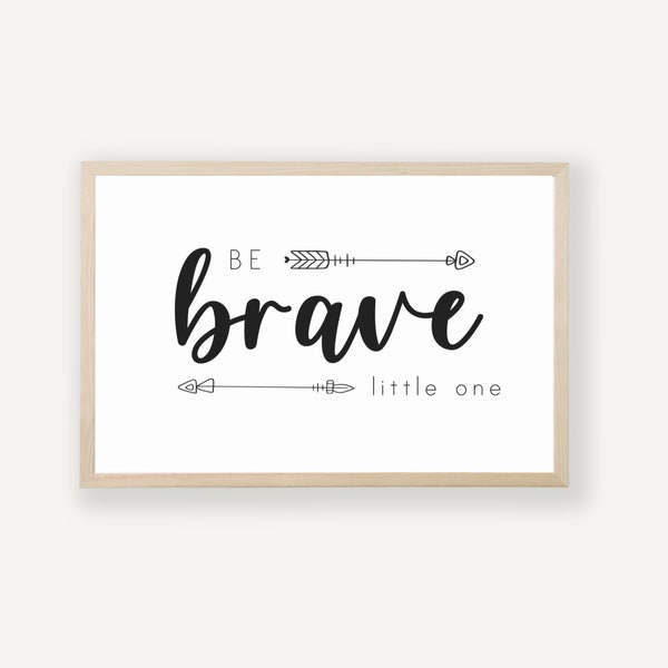 Be Brave Little One - Etsy