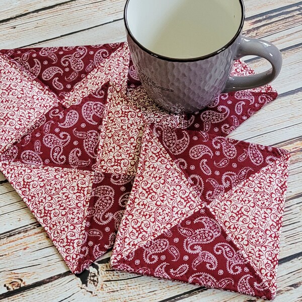 Quilted Coasters - Etsy