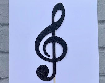 Treble Clef Birthday Cake - Etsy