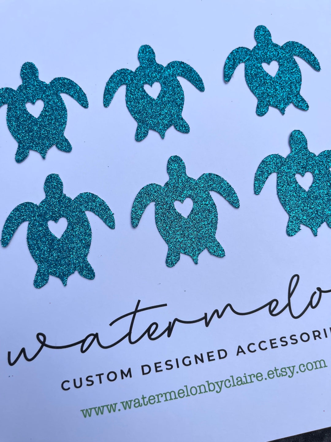 Turtle Cupcake Topper Decorations X 6 - Etsy