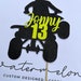 Personalised Quad Bike Cake Topper - Birthday - Motorbike - Quad Bike ...