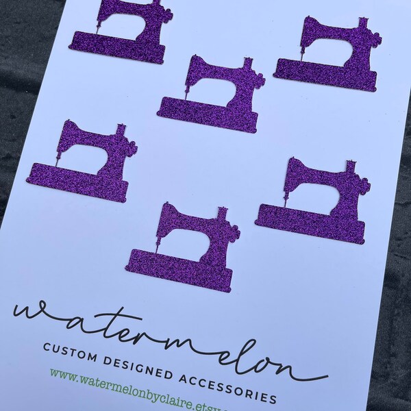 Sewing Machine Cupcake Toppers - Etsy