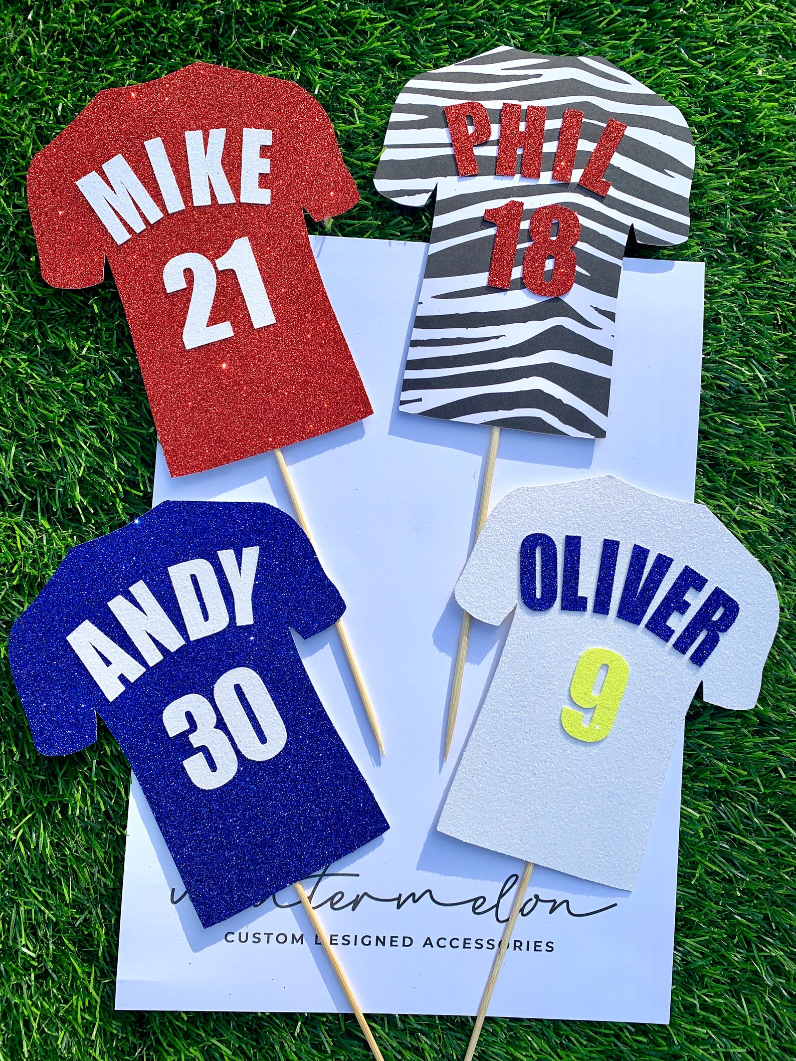 Personalised Football Shirt Cake Topper Blue Chelsea - Etsy UK