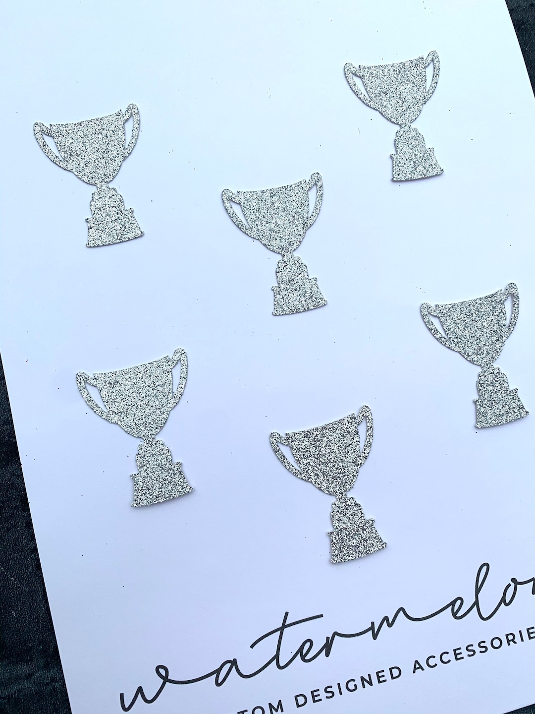 Trophy Cupcake Topper Set - Etsy