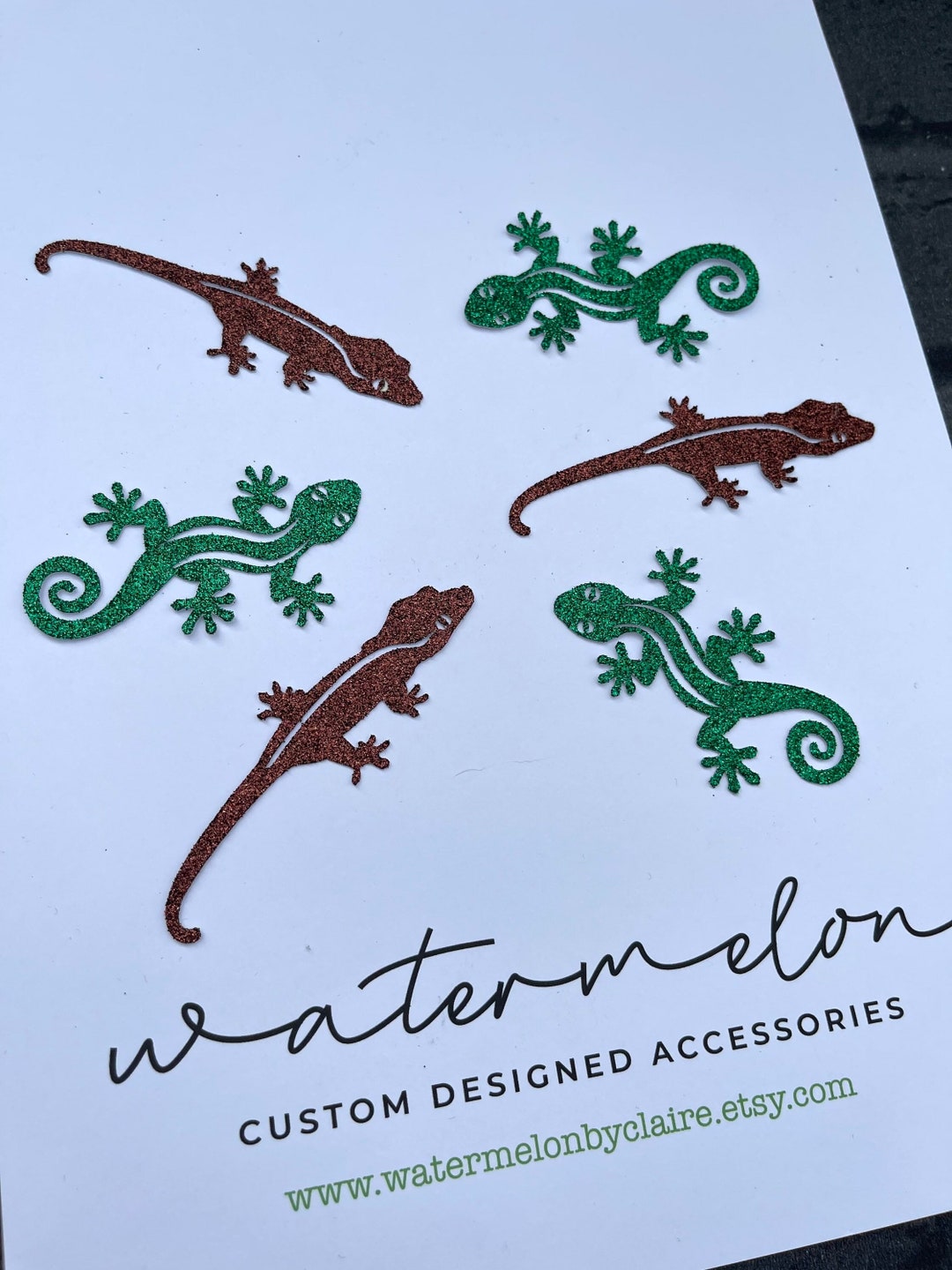 Lizard - Gecko - Cake/ Cupcake Topper Decorations X 6 - Etsy