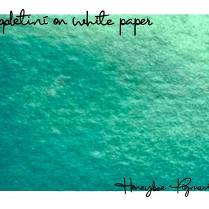 Appletini | Green Shimmer Watercolour Paint | Honeybee Pigments ...