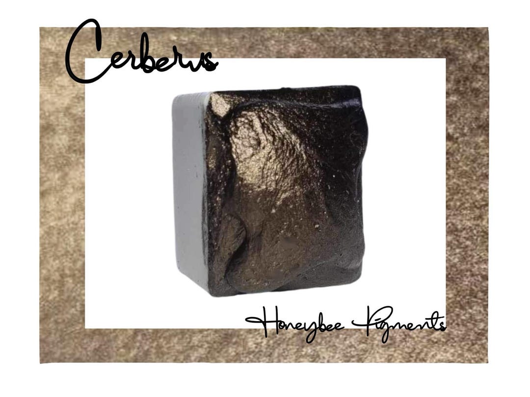 Cerberus | Brown Shimmer Watercolour Paint | Honeybee Pigments ...