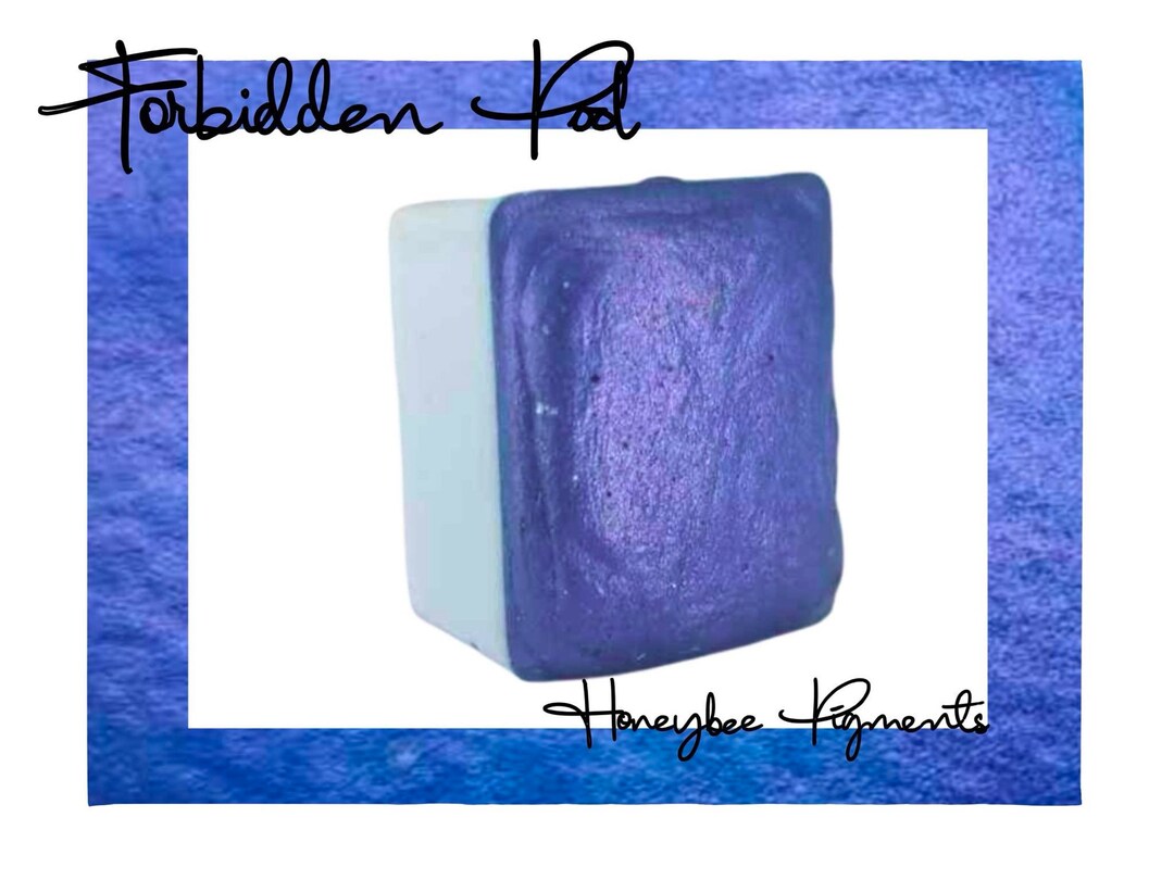 Forbidden Pool | Blue Shimmer Watercolour Paint | Honeybee Pigments ...