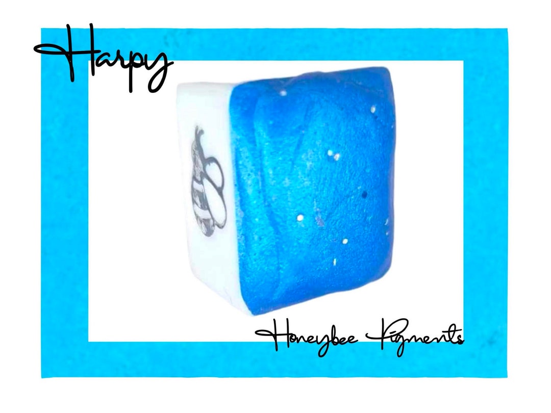 Harpy | Blue Shimmer Watercolour Paint | Honeybee Pigments ...