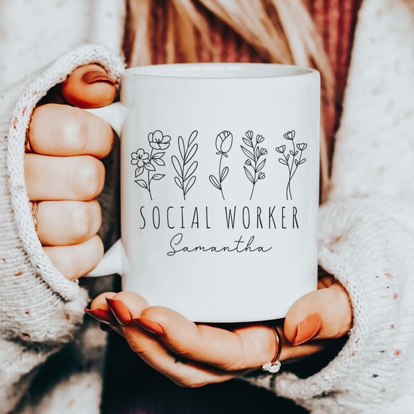 Social Work Cup - Etsy