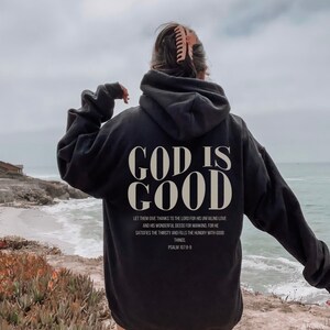 God is Good Christian Hoodie Bible Verse Hoodie Christian Merch ...