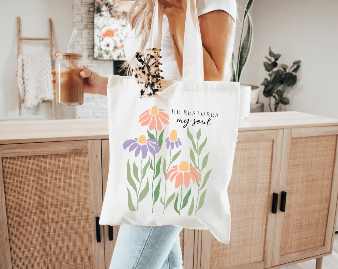 Christian Tote Bag Church Bag Christian Tote Bags Christian Merch Bible ...