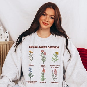 Social Work Sweatshirt Social Worker Shirt Social Worker Gift Social ...