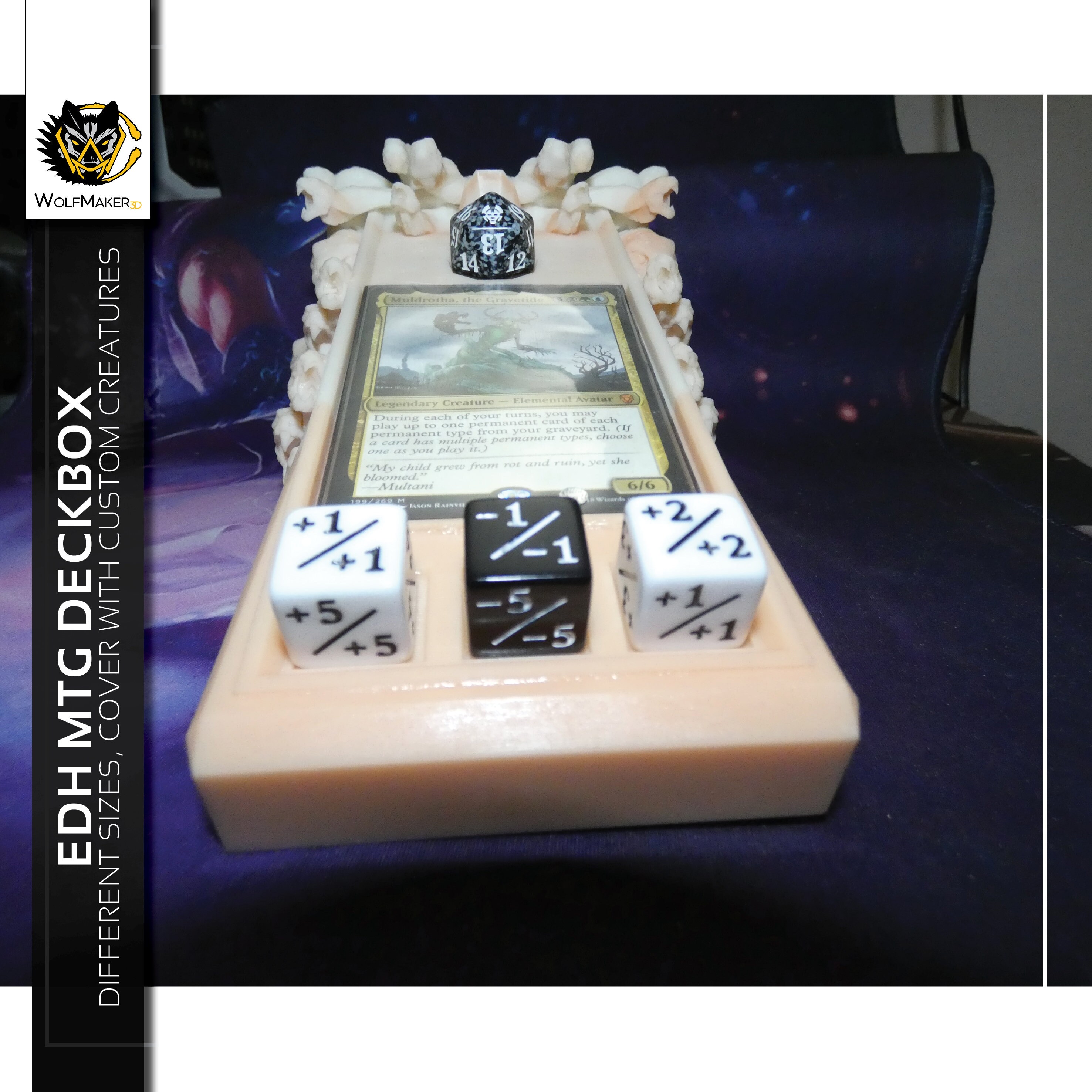 Custom Deckbox Deckholder Magic Deckbox Cards Holder Magic | Etsy