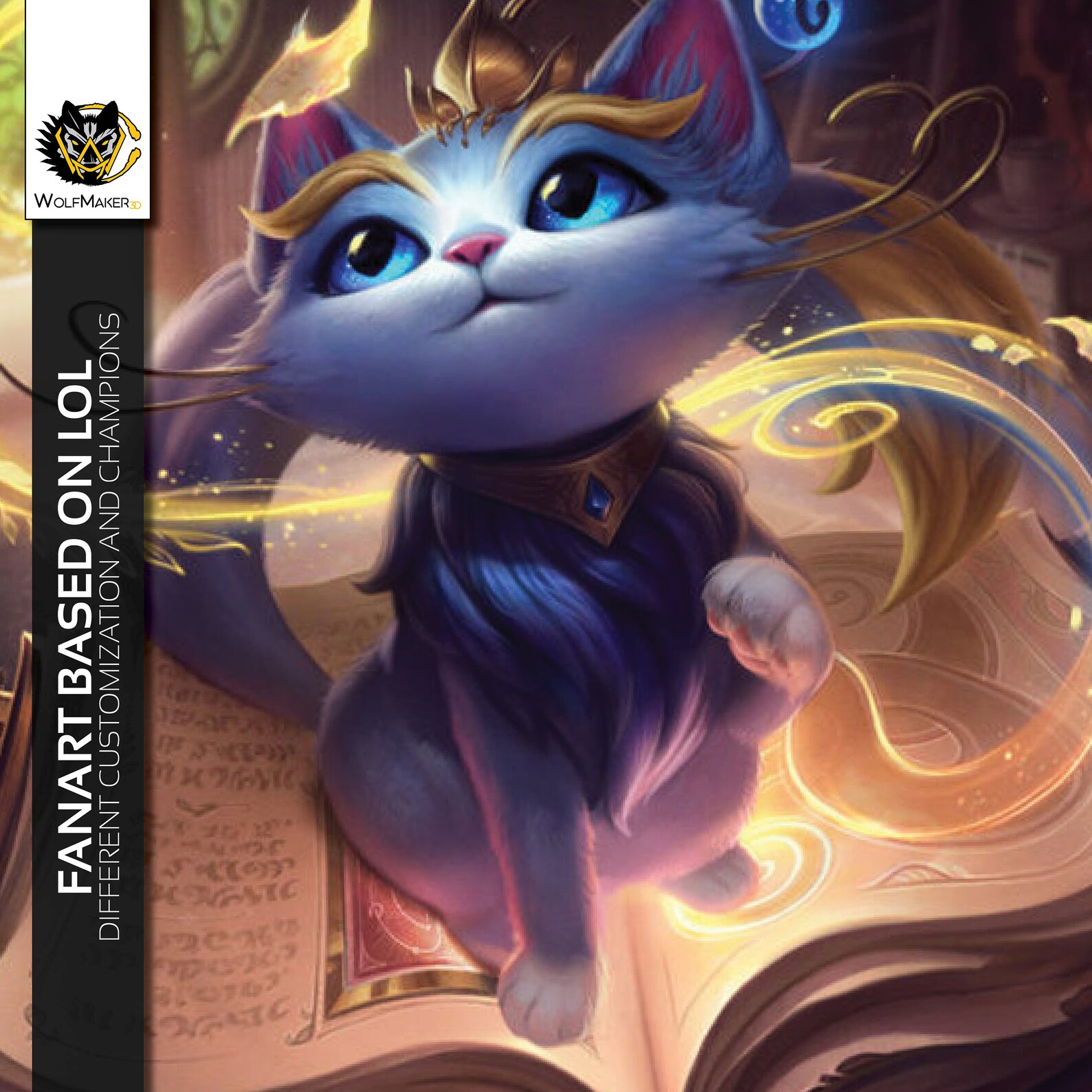 Fanart LOL Based Style Statues and Miniatures Scale - Etsy