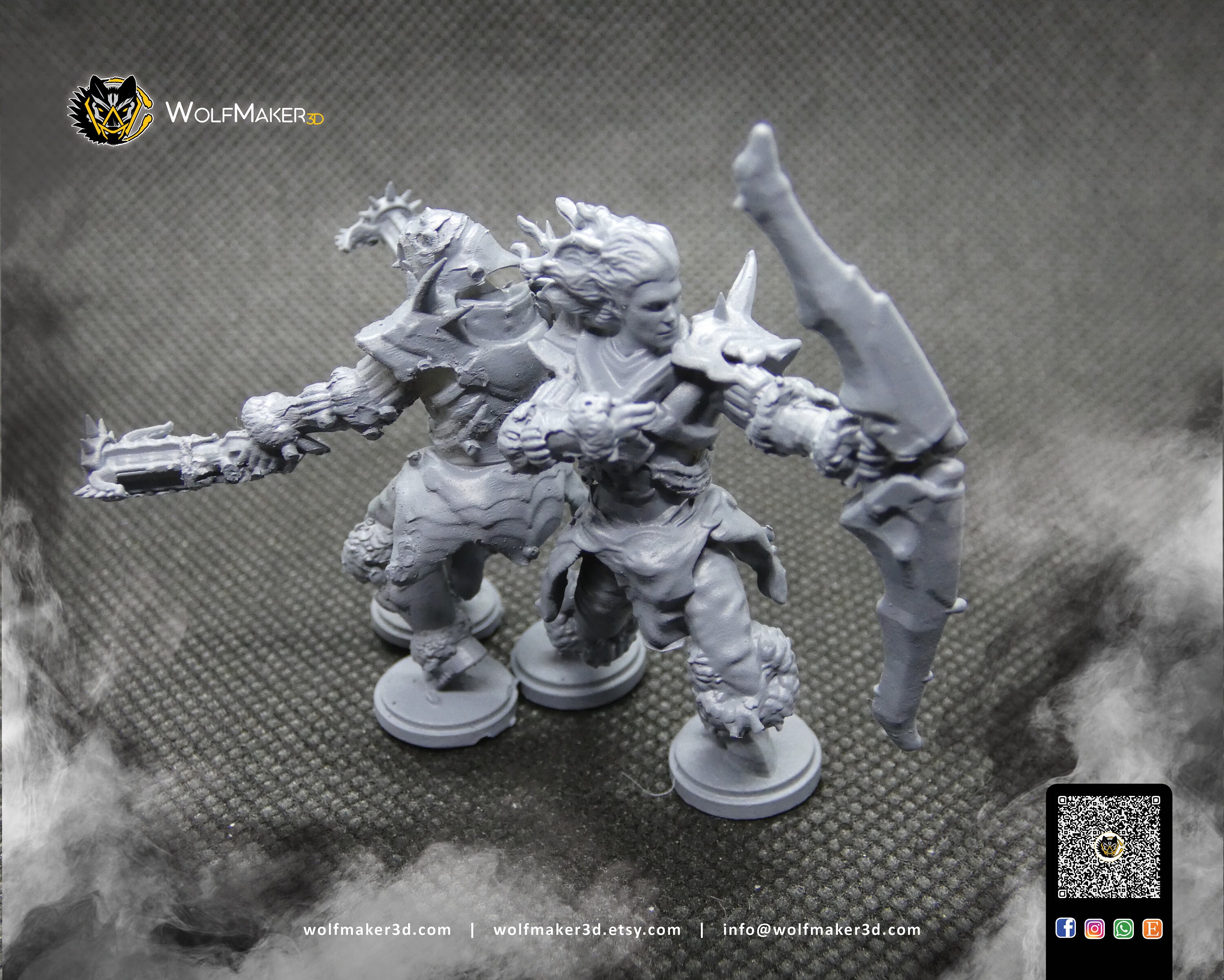 Kalitus Defenders Fantasy Human Heroes Warrior Soldier - Etsy UK