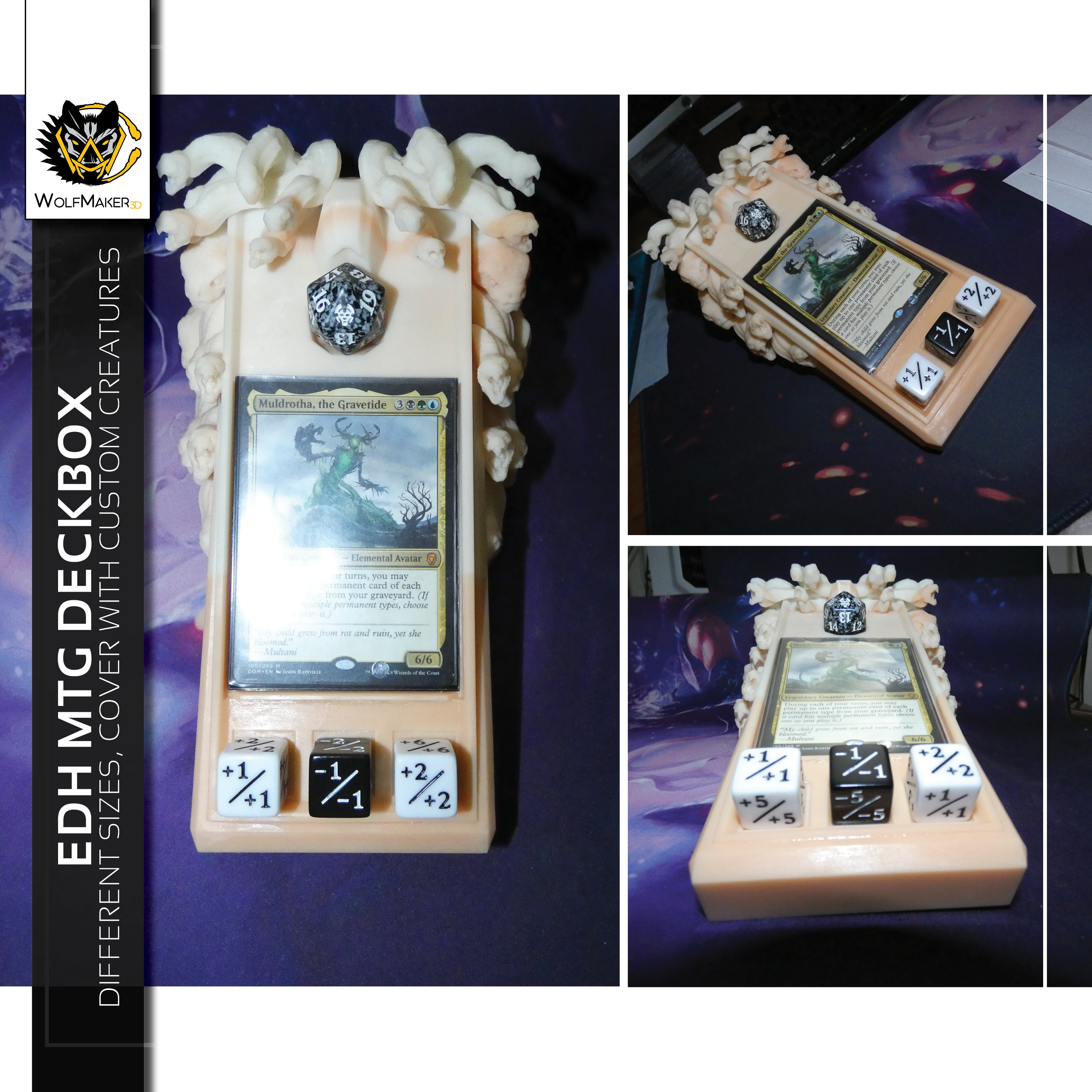 Custom Deckbox Deckholder Magic Deckbox Cards Holder Magic | Etsy