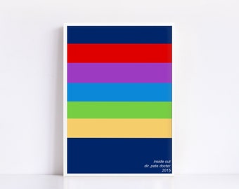 Inside Out Movie Poster - Etsy