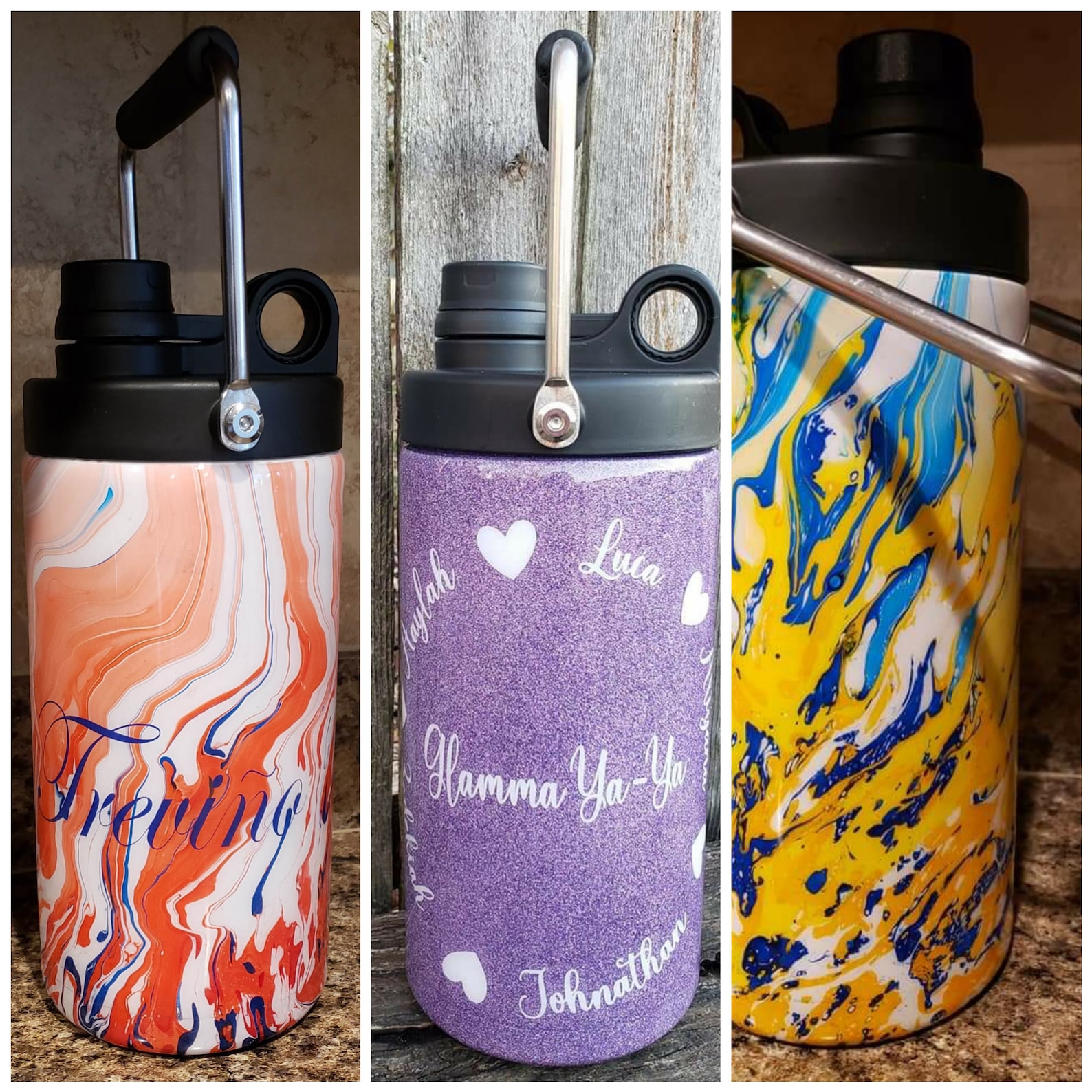 Personalized 1/2 Gallon Water Jugs - Etsy