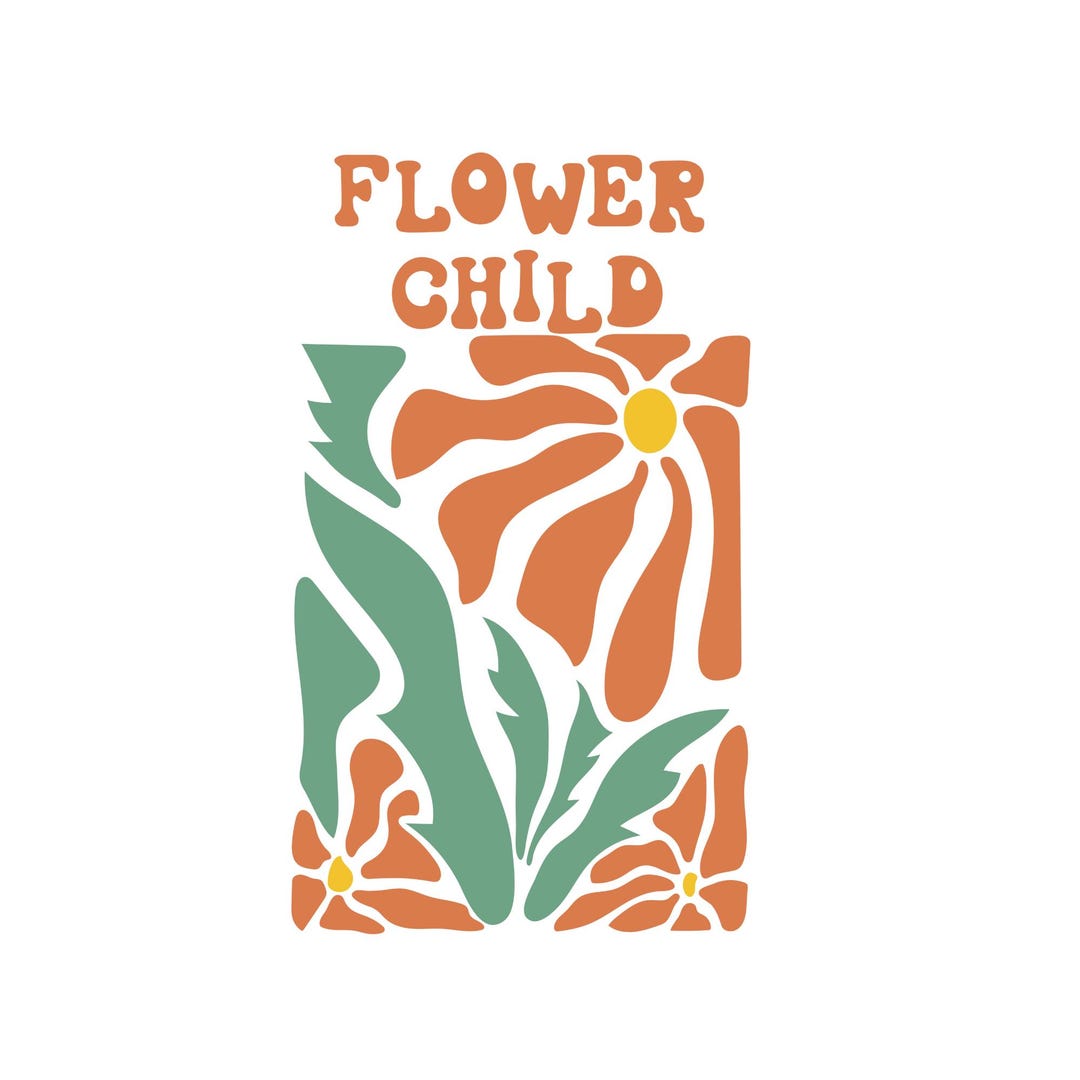 Flower Child PNG SVG File - Download Plotter File - Plotter File ...