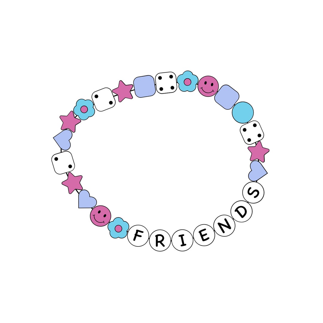 Friendship Bracelets Friends Friendship Bracelet SVG SVG Download File ...