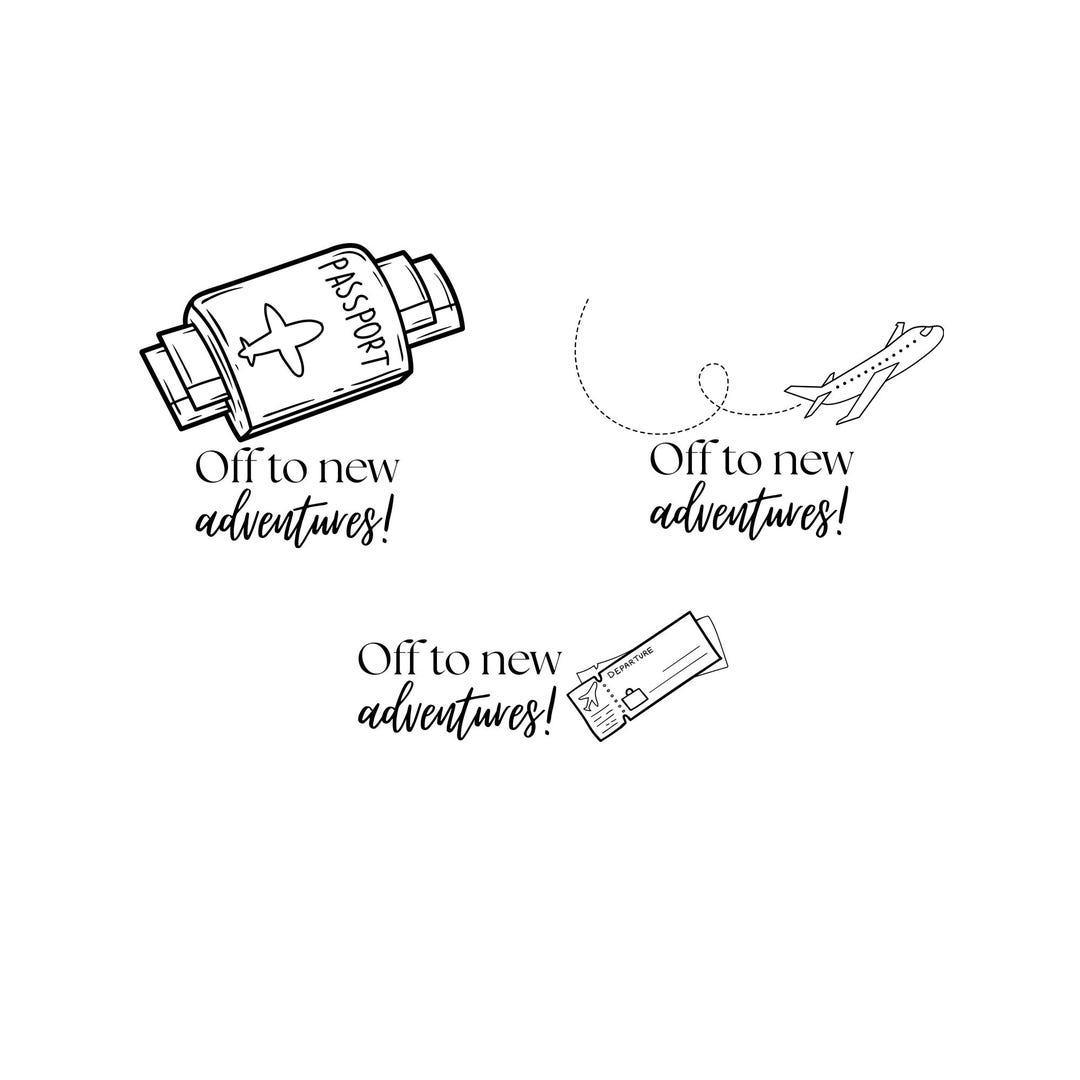 Off to new adventures Bundle PNG SVG Datei - Download Plotterdatei ...