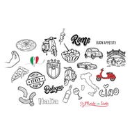 Italian Heritage Design: Italy Flag, Boot Art (PNG, SVG Digital ...