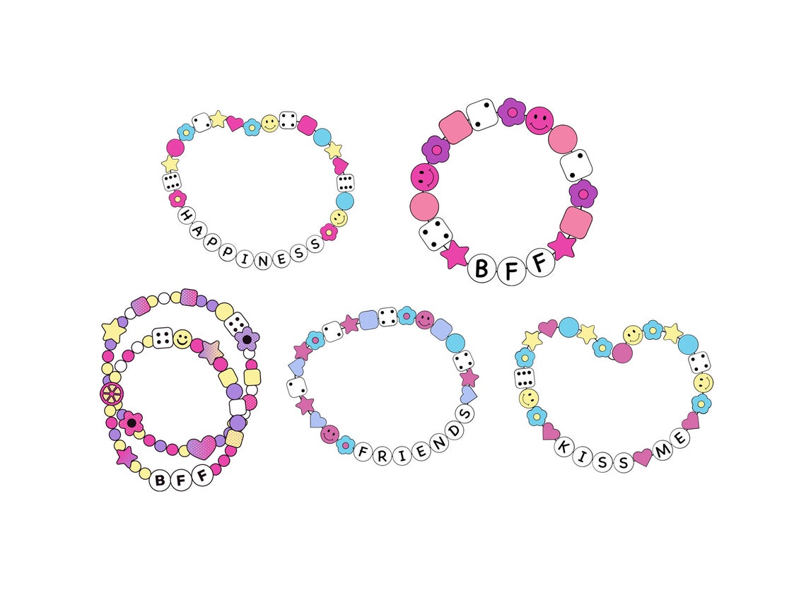Friendship Bracelets Bundle Friends Friendship Bracelet SVG SVG ...