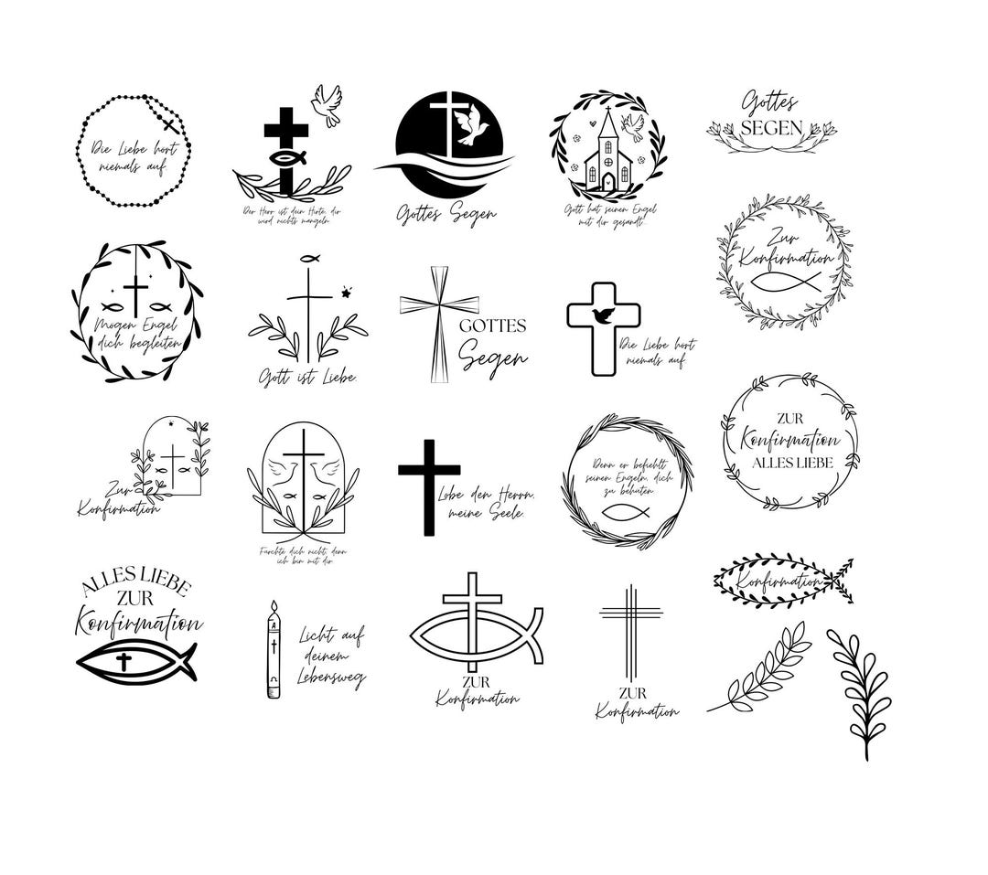 Confirmation Bundle PNG SVG File - Download Plotter File - Plotter File ...