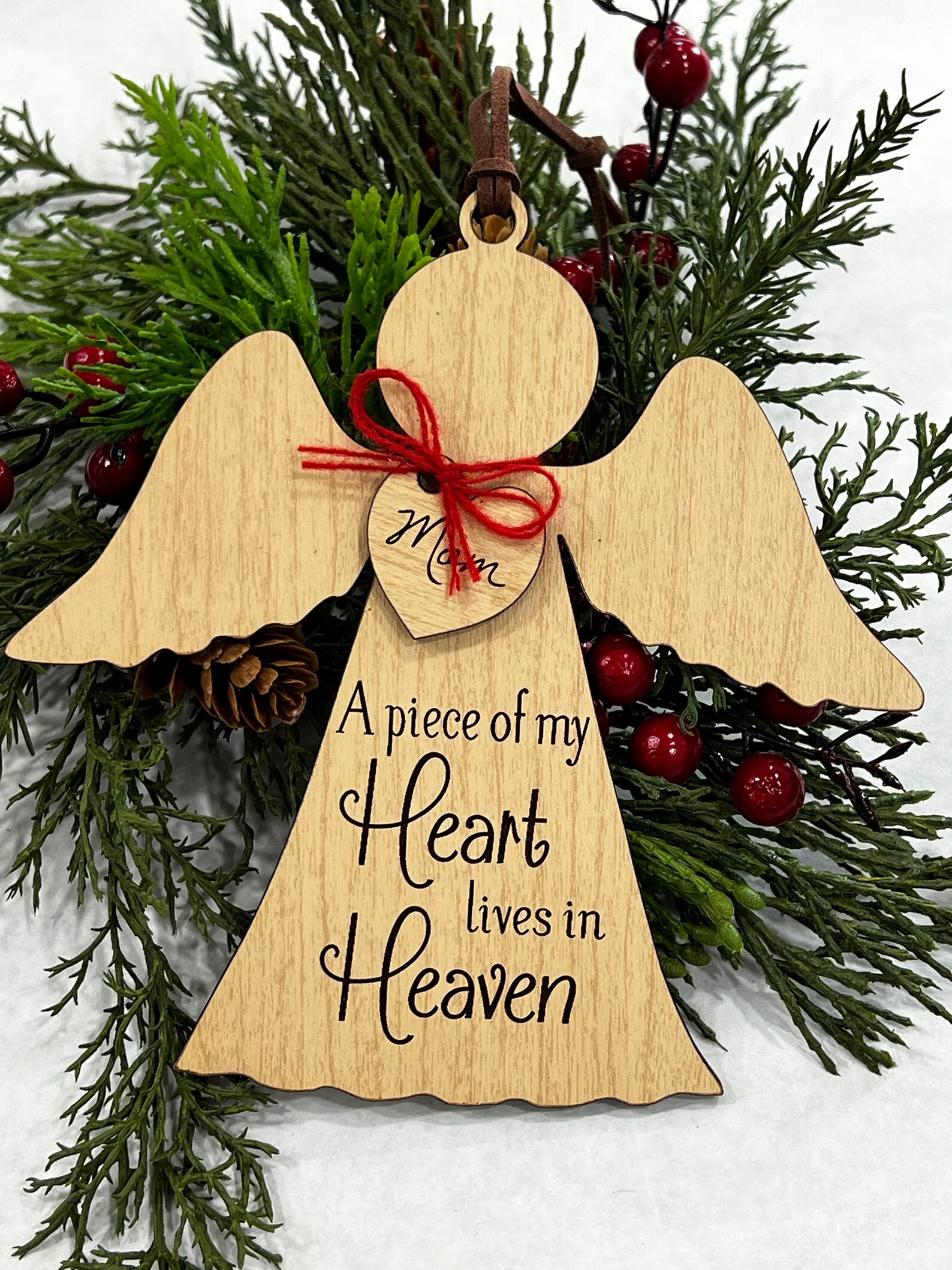 Personalized Memorial Angel | Memorial Angel Christmas Ornament ...