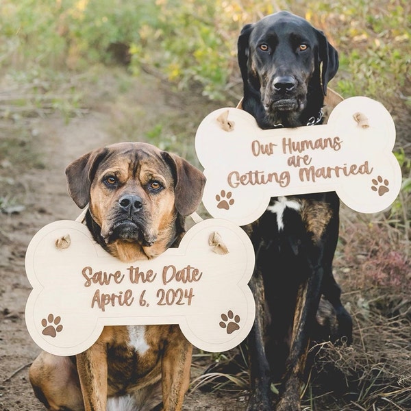 Our Humans Are Getting Married Save the Date - Etsy