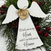 Personalized Memorial Angel | Memorial Angel Christmas Ornament ...