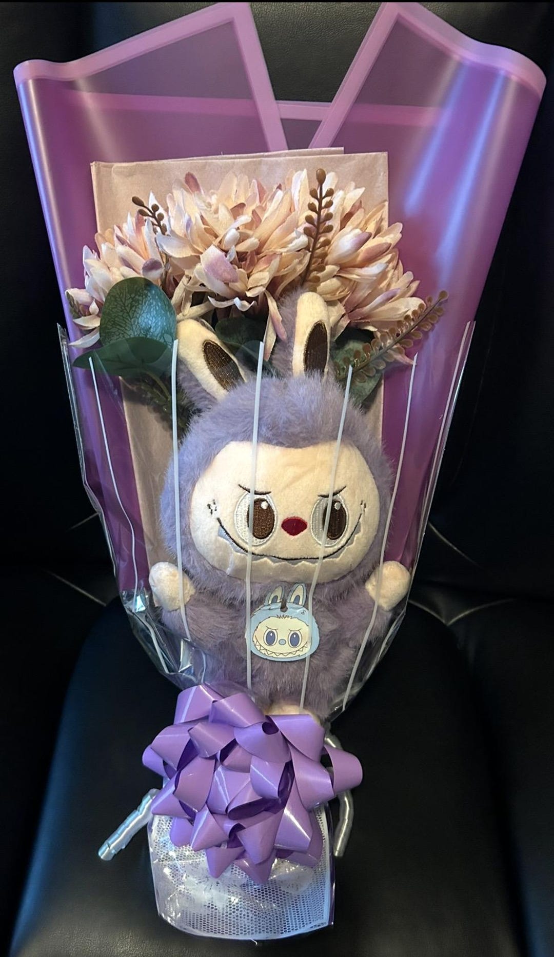 25cm Labubu Flower Bouquet - Etsy