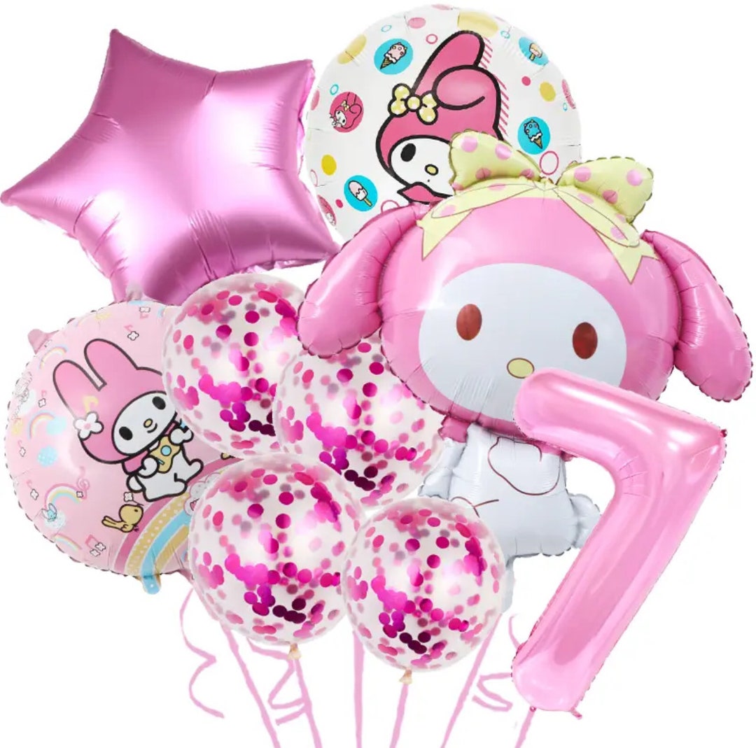 9PC My Melody Balloon Bundle - Etsy