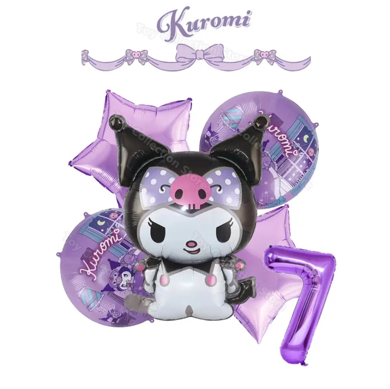 6PC Kuromi Balloon Bundle - Etsy
