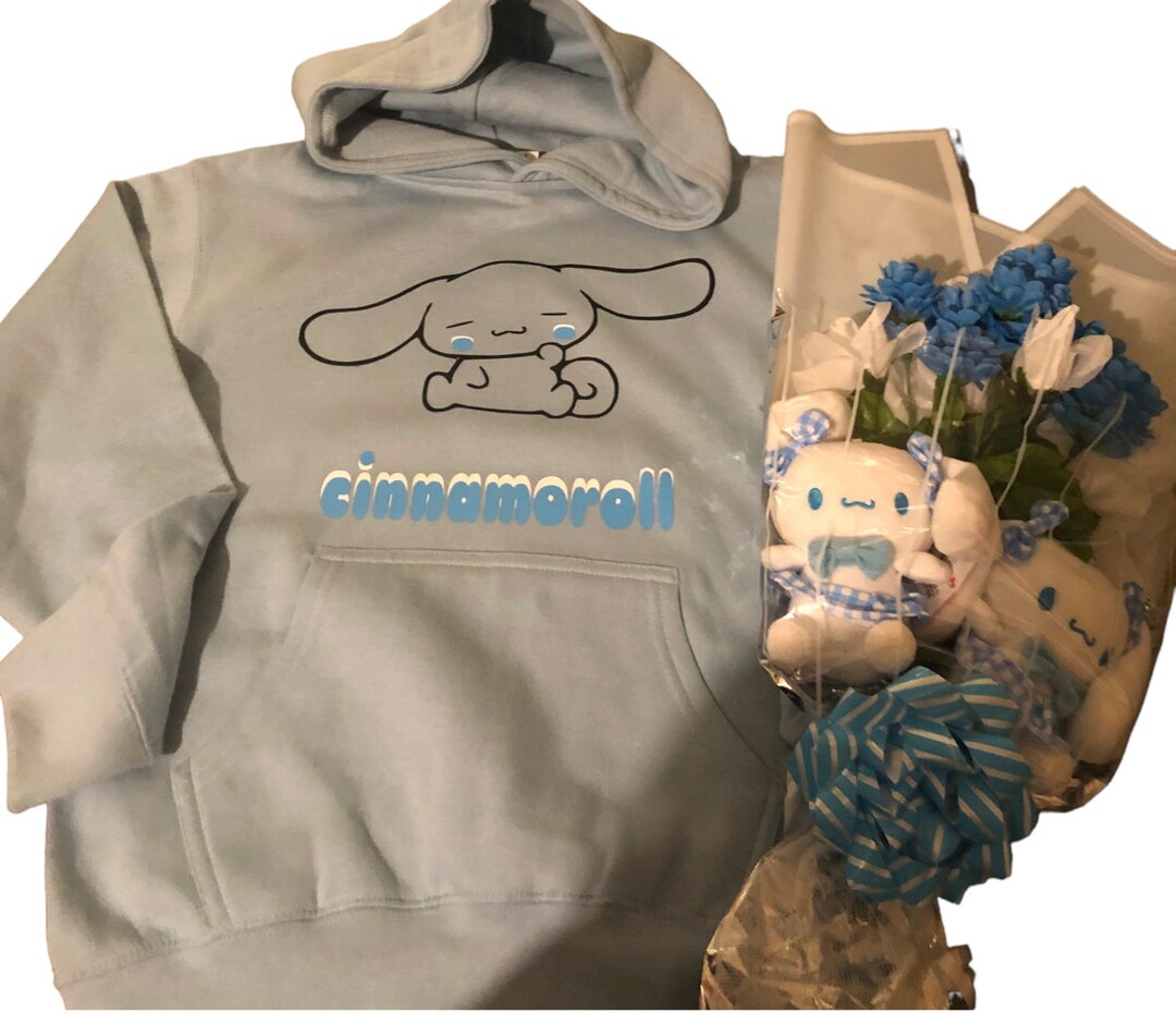 Cinnamoroll Long Sleeve Hoodie - Etsy