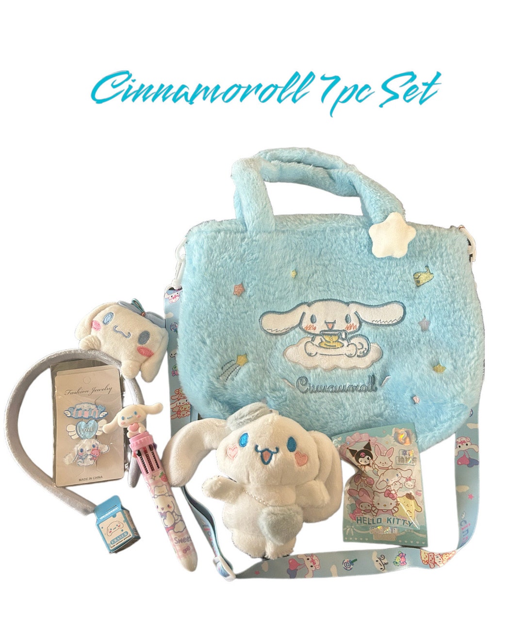Cinnamoroll 7pc Gift Bag Set - Etsy