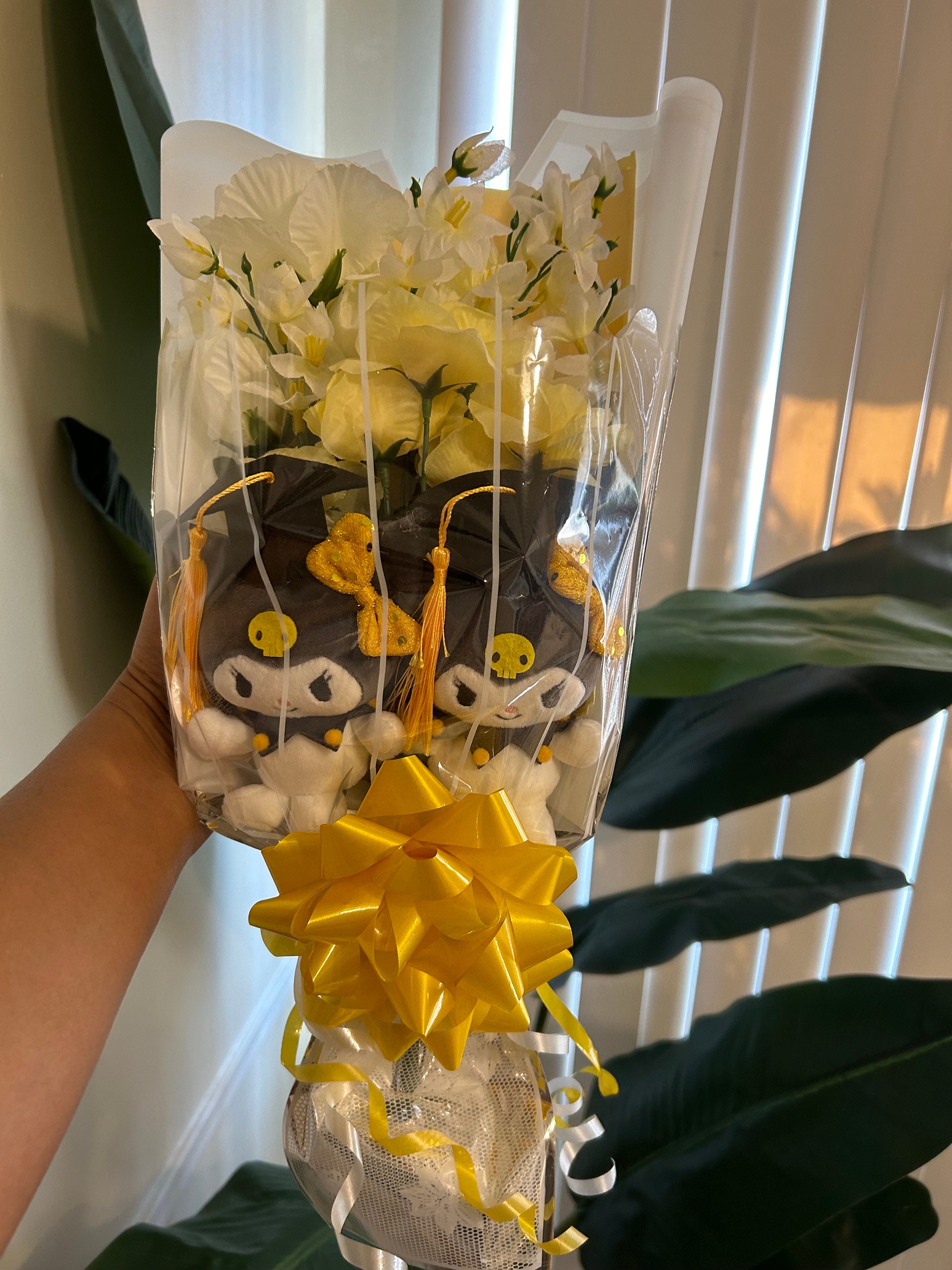 Graduation Kuromi Flower Bouquet - Etsy