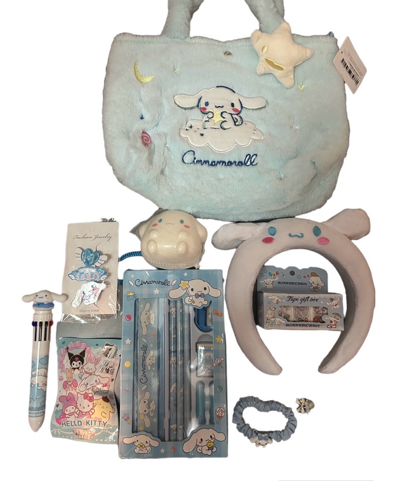 New Cinnamoroll 12pc Gift Bag Set - Etsy