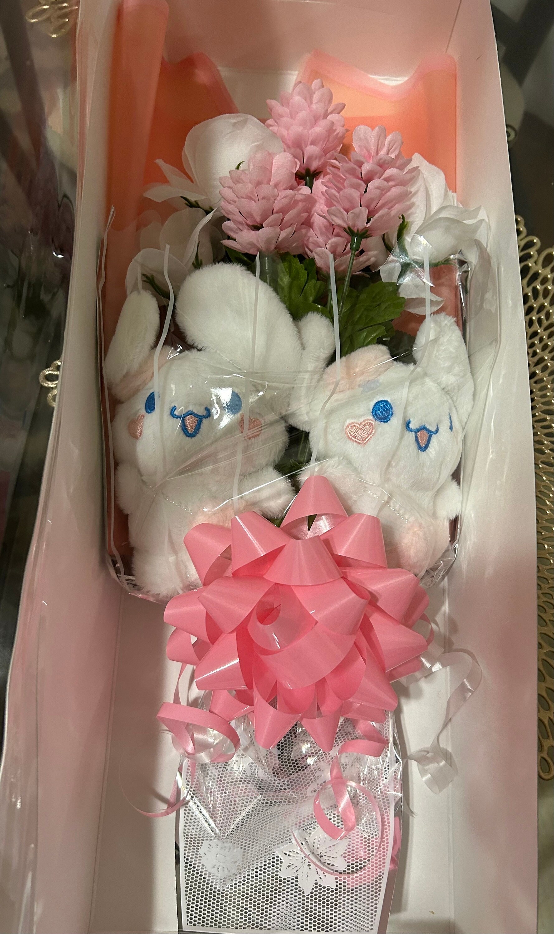 Cinnamoroll Pink Flower Bouquet - Etsy