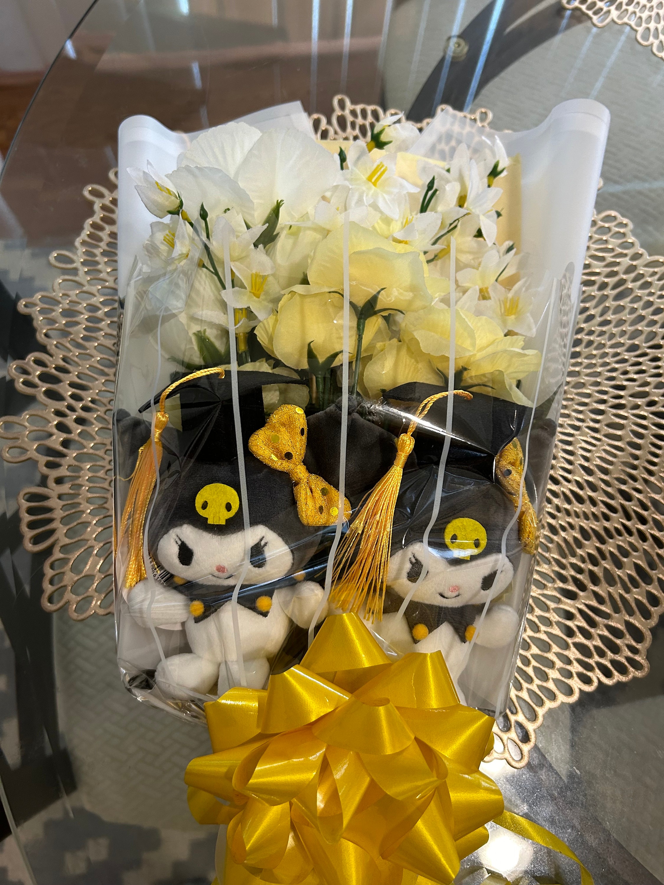 Graduation Kuromi Flower Bouquet - Etsy