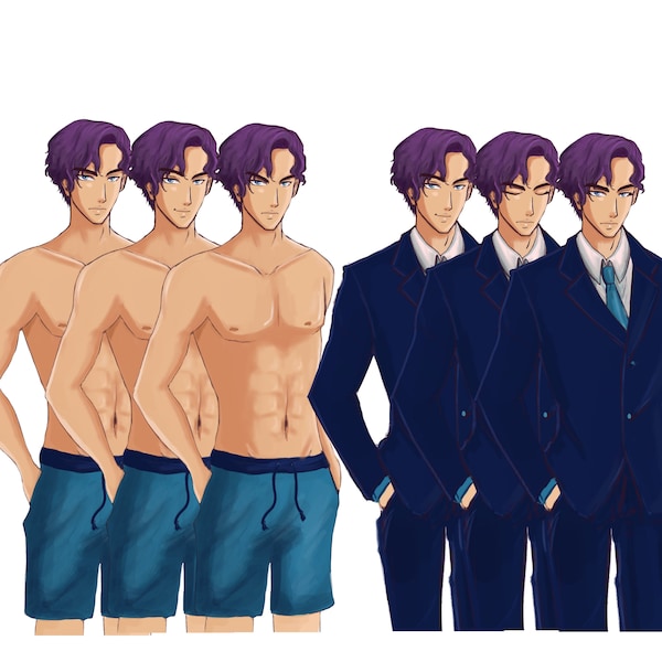 Character Novel Sprite - Etsy