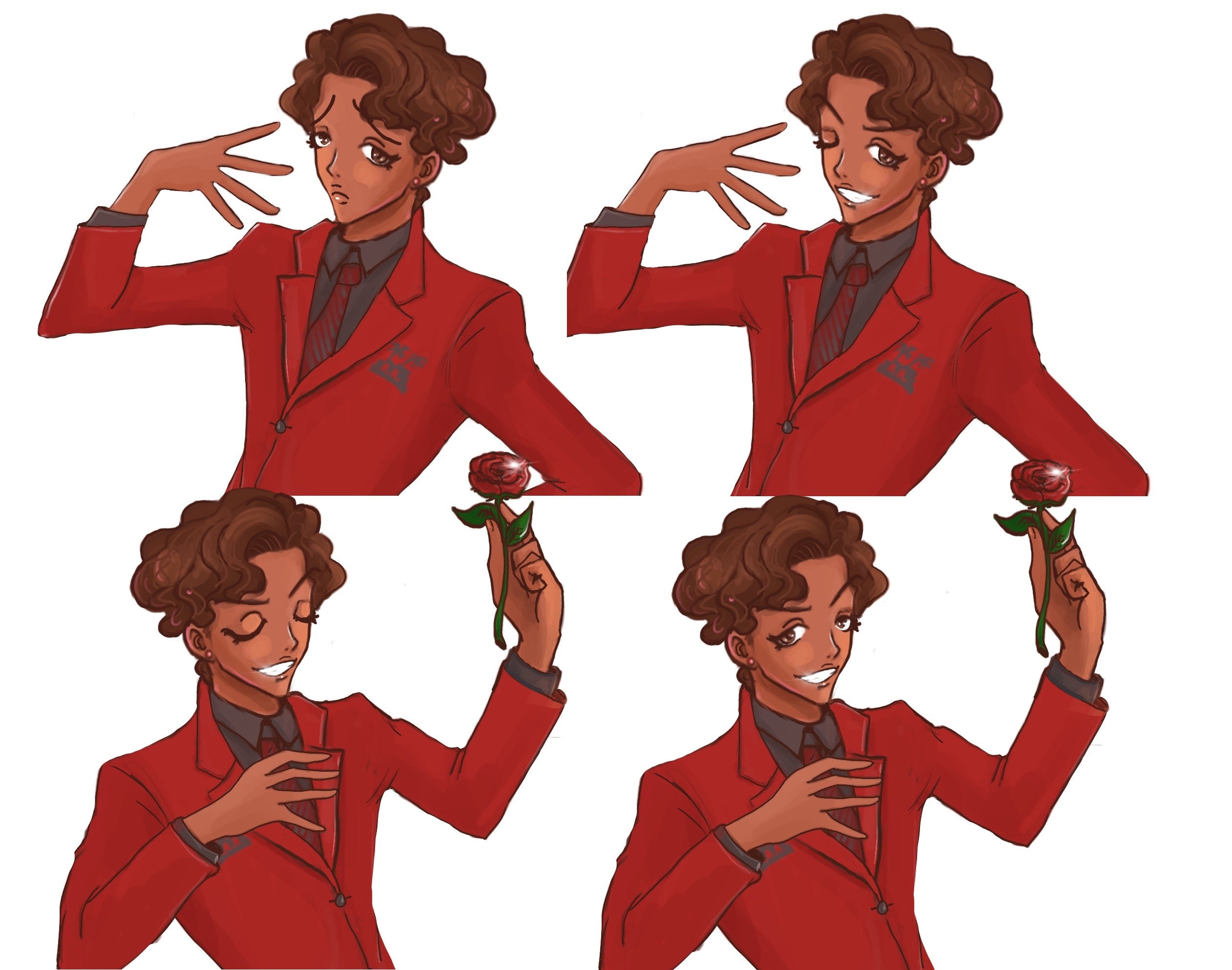 Custom Visual Novel Sprite Character - Etsy